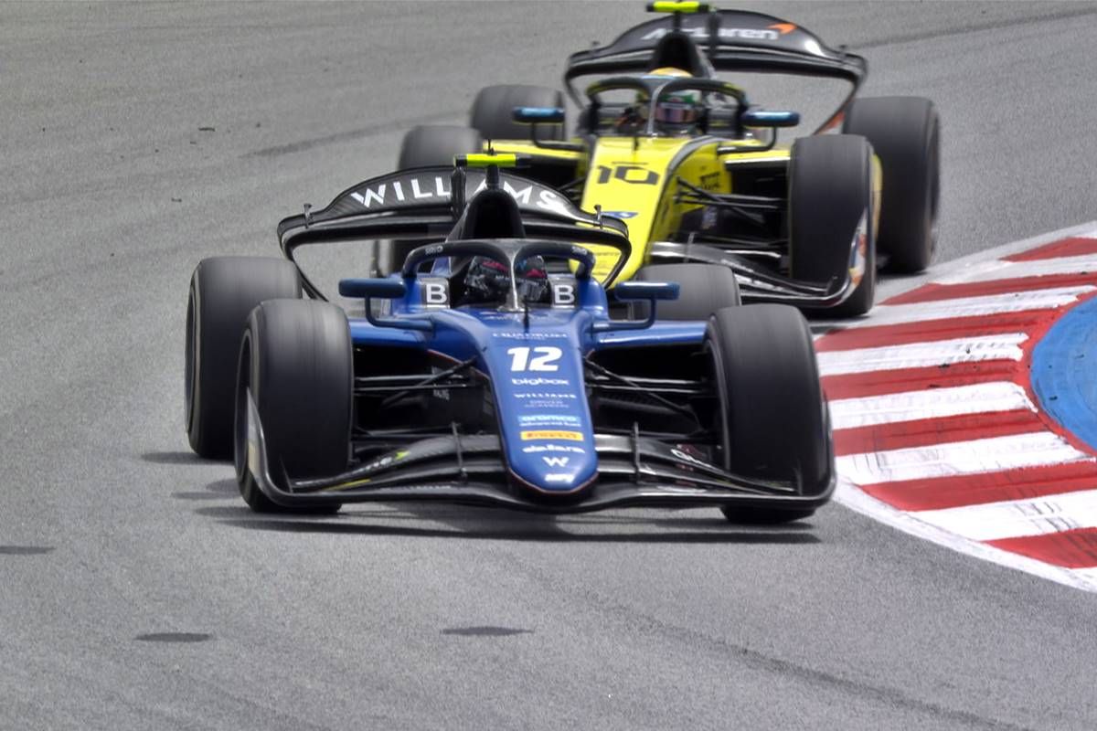 Franco Colapinto y Bizarrap, la colaboración más argentina en el podio de la F2