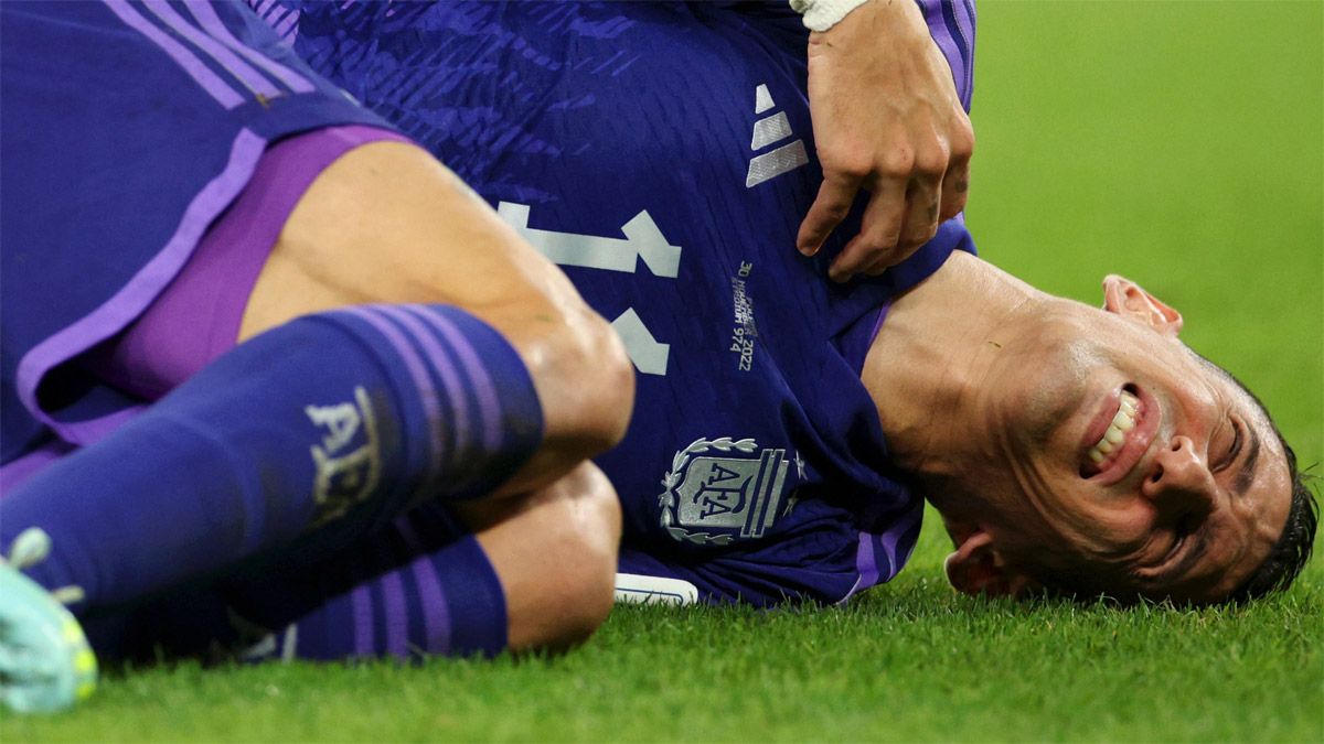Ángel Di María y el parte médico: ¿jugará en octavos de final del ...