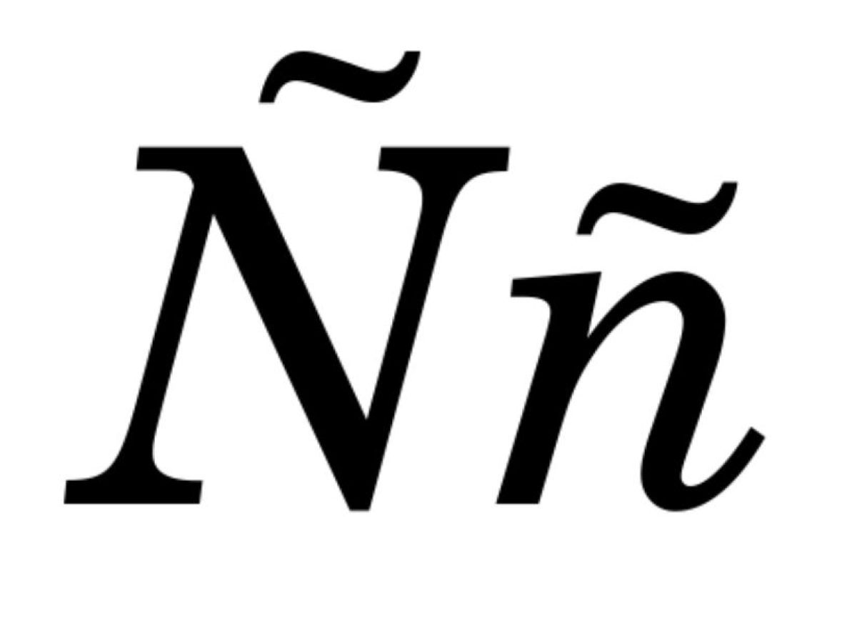 La RAE reveló cómo se llama el palito sobre la letra Ñ