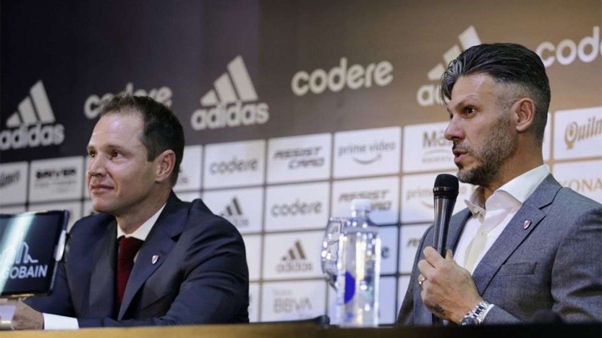 Jorge Brito fue tajante sobre el futuro de Demichelis en River