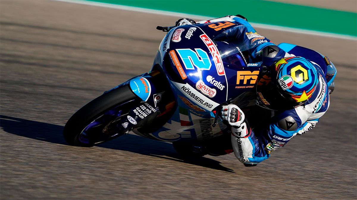 Gabriel Rodrigo abandonó al caer en la primera vuelta