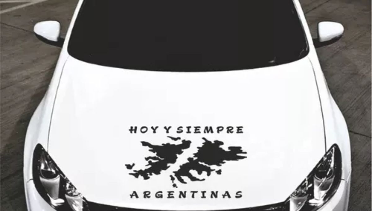 Qué significa el sticker de las Islas Malvinas en los autos de muchos ...