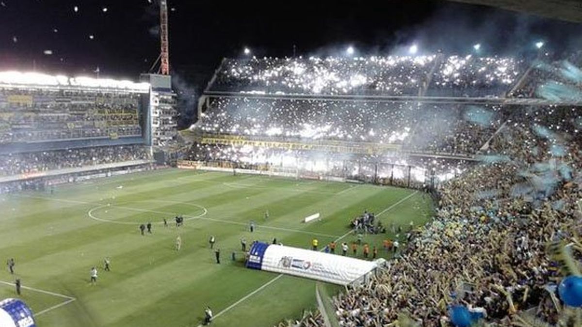 Espectacular recibimiento para Boca