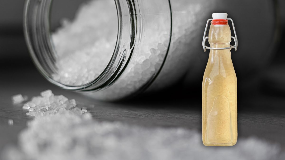 Mezcla un poco de vinagre con sal y crea un ingrediente increíble: tu ...