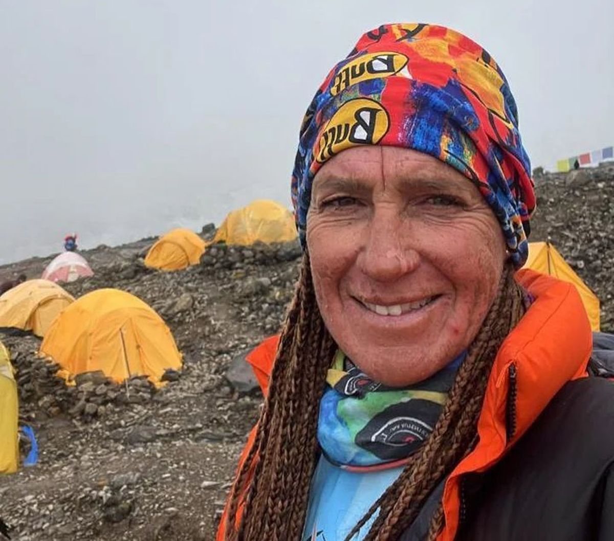 Laura Horta, la mendocina de 54 años, hizo cumbre en una de las ...