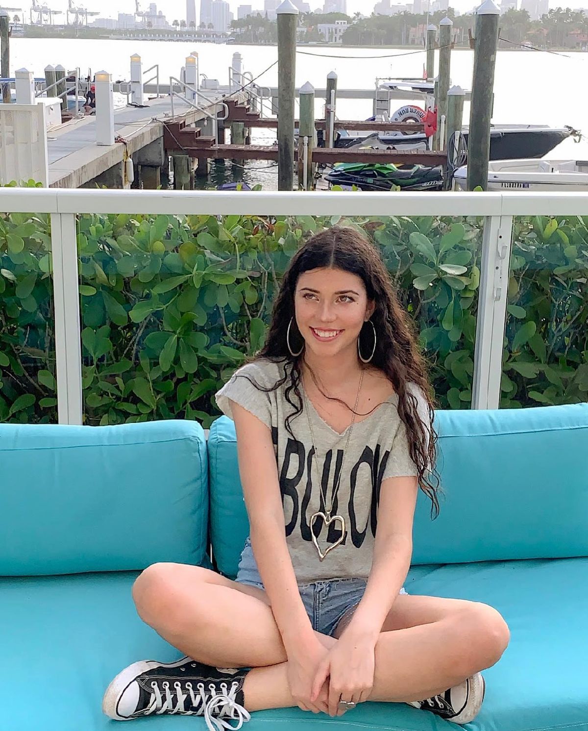 Así de grande está Victoria, la hija de Mónica Ayos y Diego Olivera