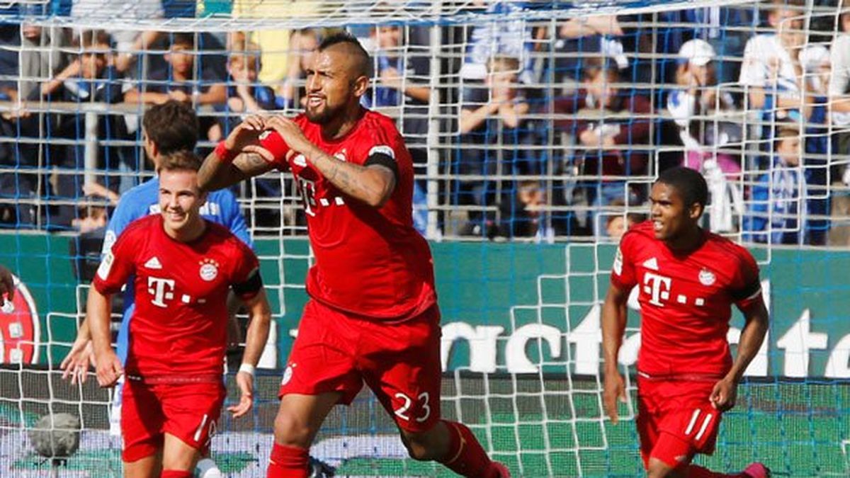 El Bayern Munich golea y está imparable en la Bundesliga