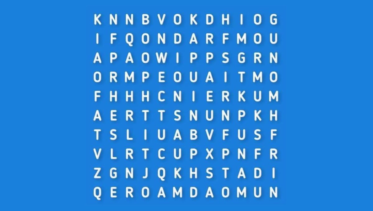 Acertijo visual: solo las mentes brillantes podrán encontrar la palabra ...