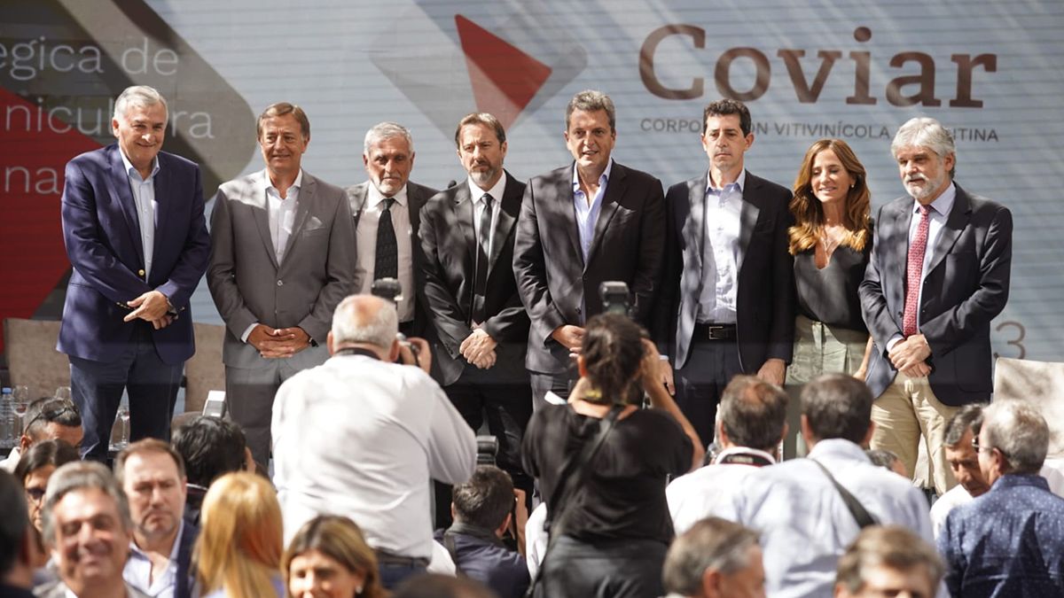 Sergio Massa anunció que desde el 1 de abril la vitivinicultura tendrá ...