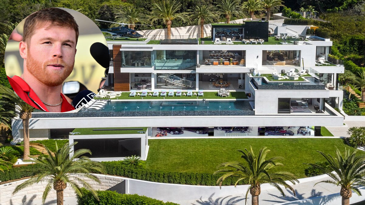 La lujosa y exclusiva mansión de Canelo Álvarez que envidia hasta el ...
