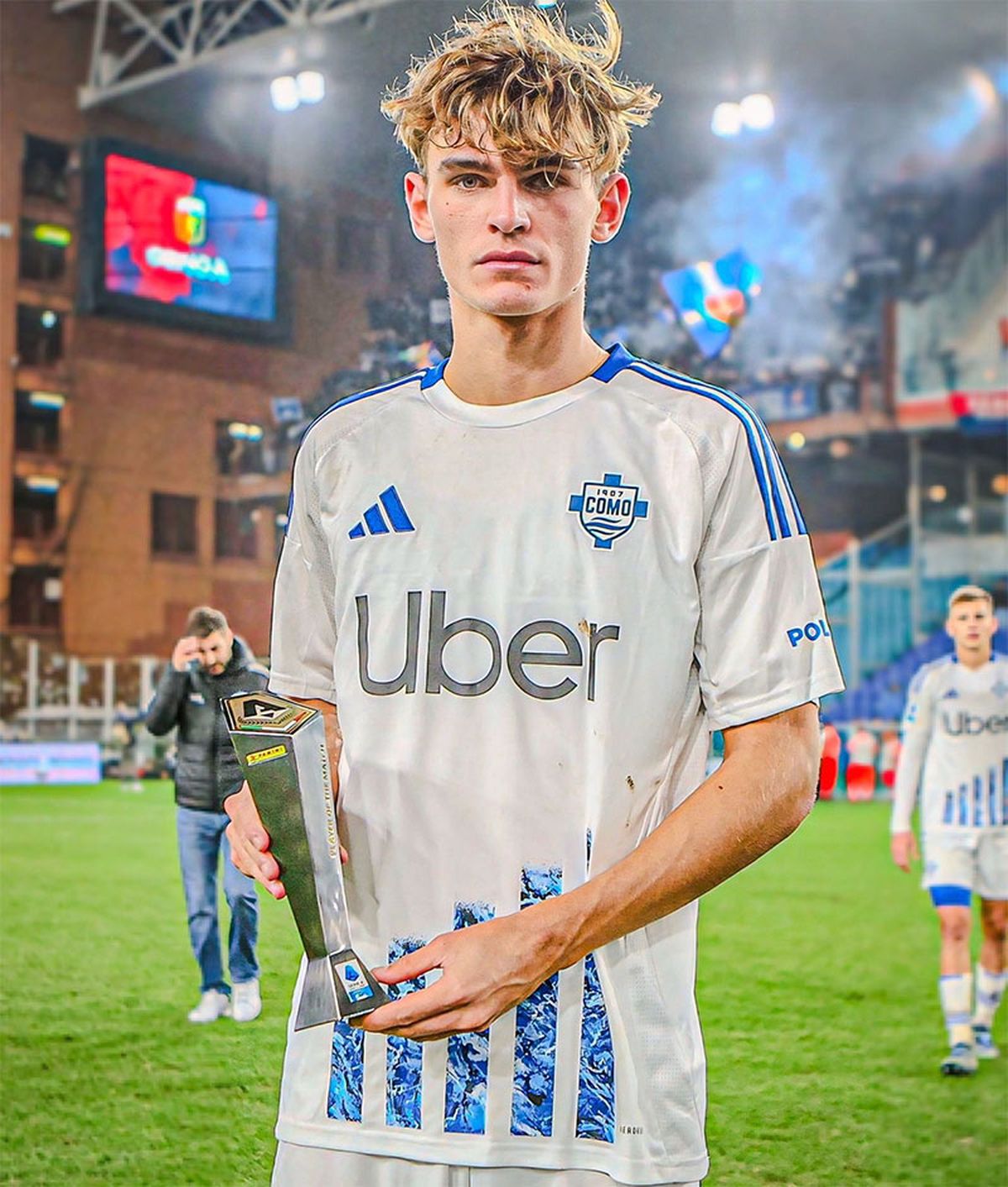 El gran gol de Nico Paz en el histórico triunfo del Como sobre la ...