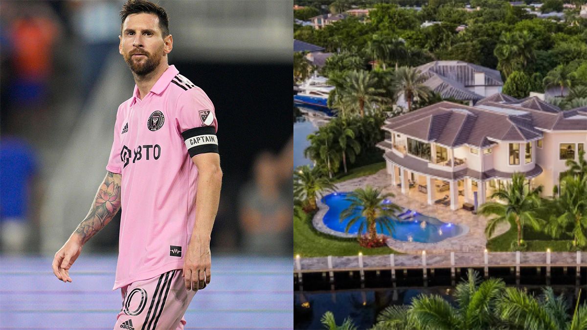 Messi adquirió una mansión en Miami a cambio de una gran fortuna