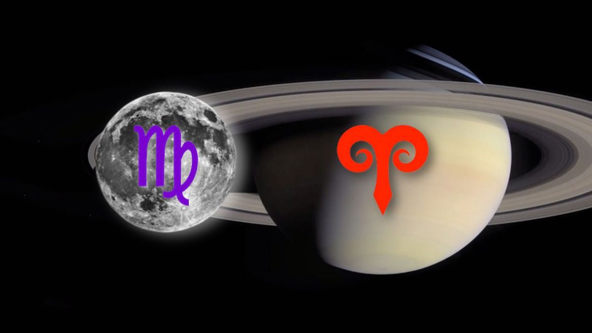 Astrología: los 4 signos maravillados por la unión de la Luna en Virgo con Saturno en Aries
