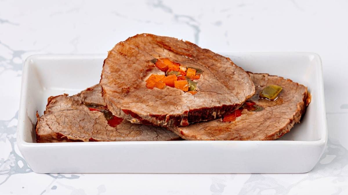 Cómo se hace el Peceto relleno al horno: la receta sabrosa y jugosa con ...