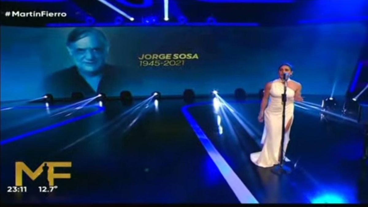 Jorge Sosa y Quino fueron recordados en los Martín Fierro