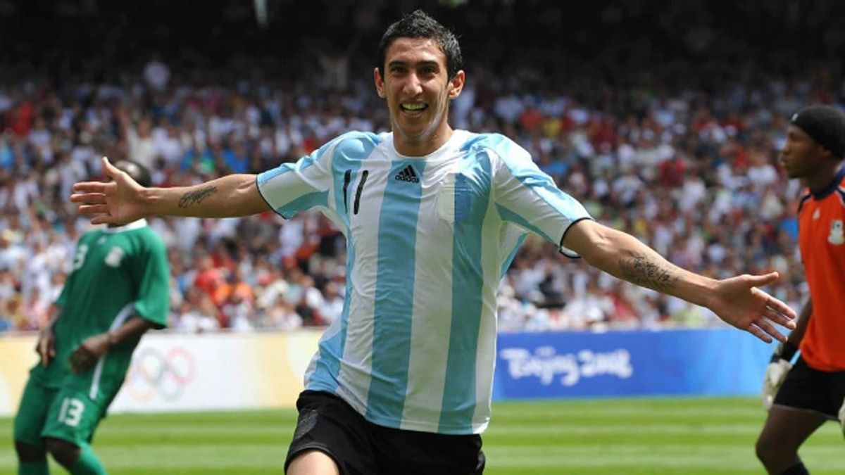 Ángel Di María otra vez goleador y héroe en una final