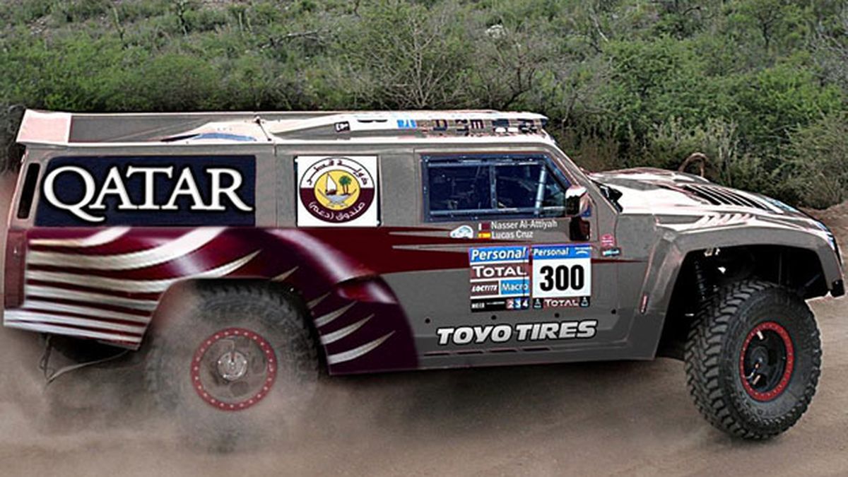 Dakar 2012: Al Attiyah largará con el número 300 pero en un Hummer
