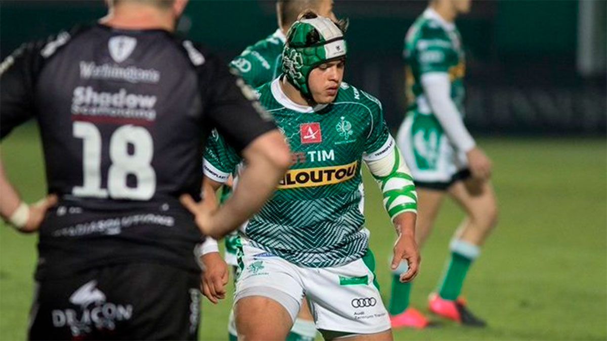 Thomas Gallo extendió su contrato con el Benetton Treviso