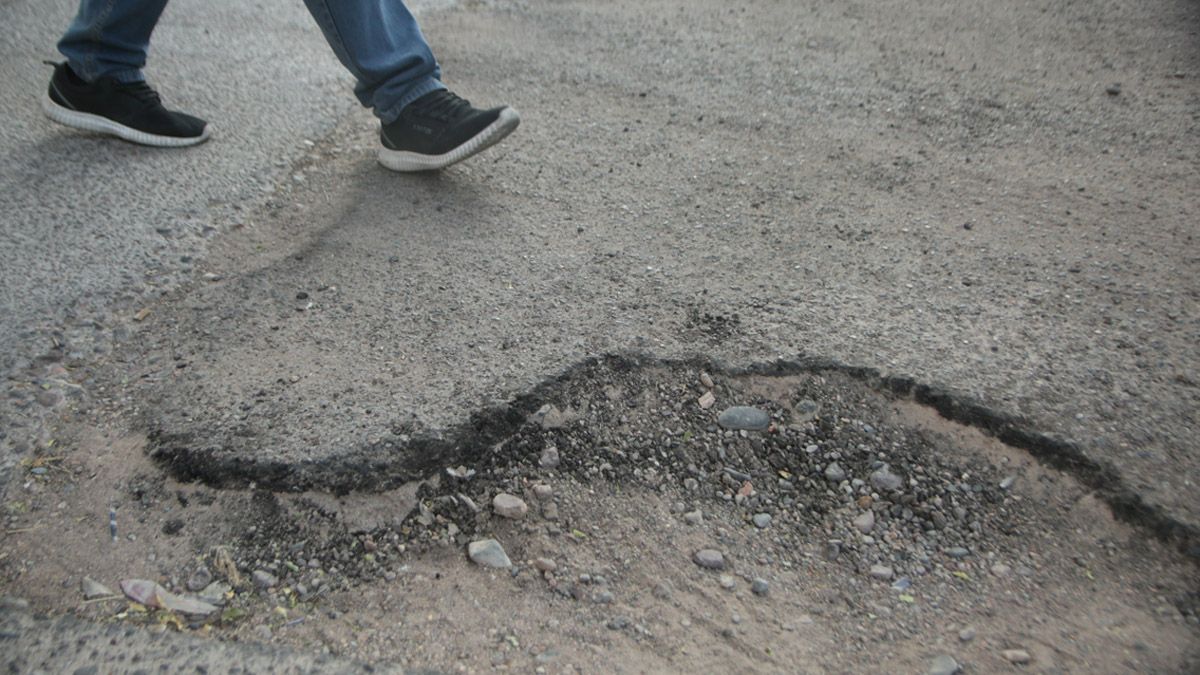Fotogalería: el mal estado en el que están varias calles de Mendoza