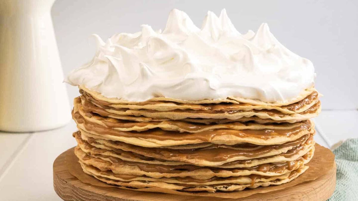 Torta Rogel de Maru botana: la receta con mucho dulce de leche y el ...
