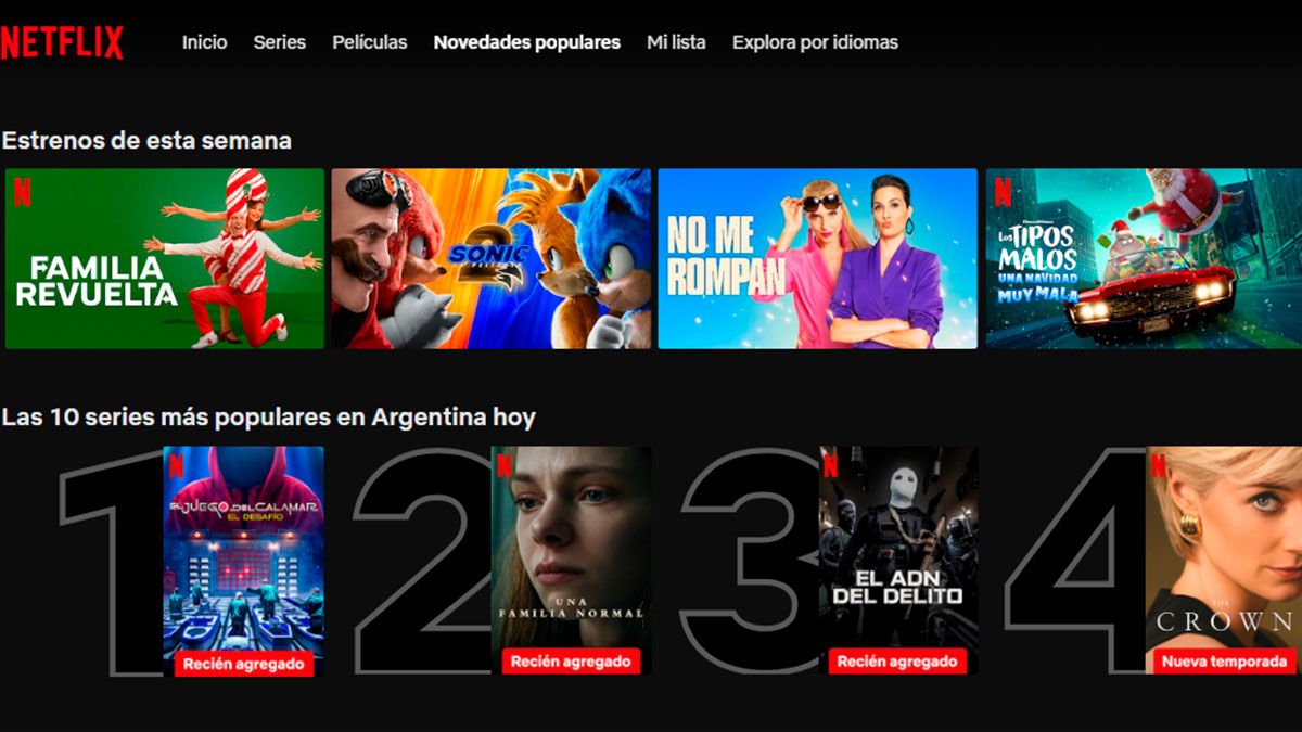 Los muy esperados estrenos de Netflix para esta semana