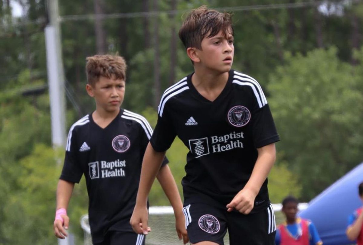 Thiago Messi y Benjamín Suárez se coronaron campeones con el Inter Miami