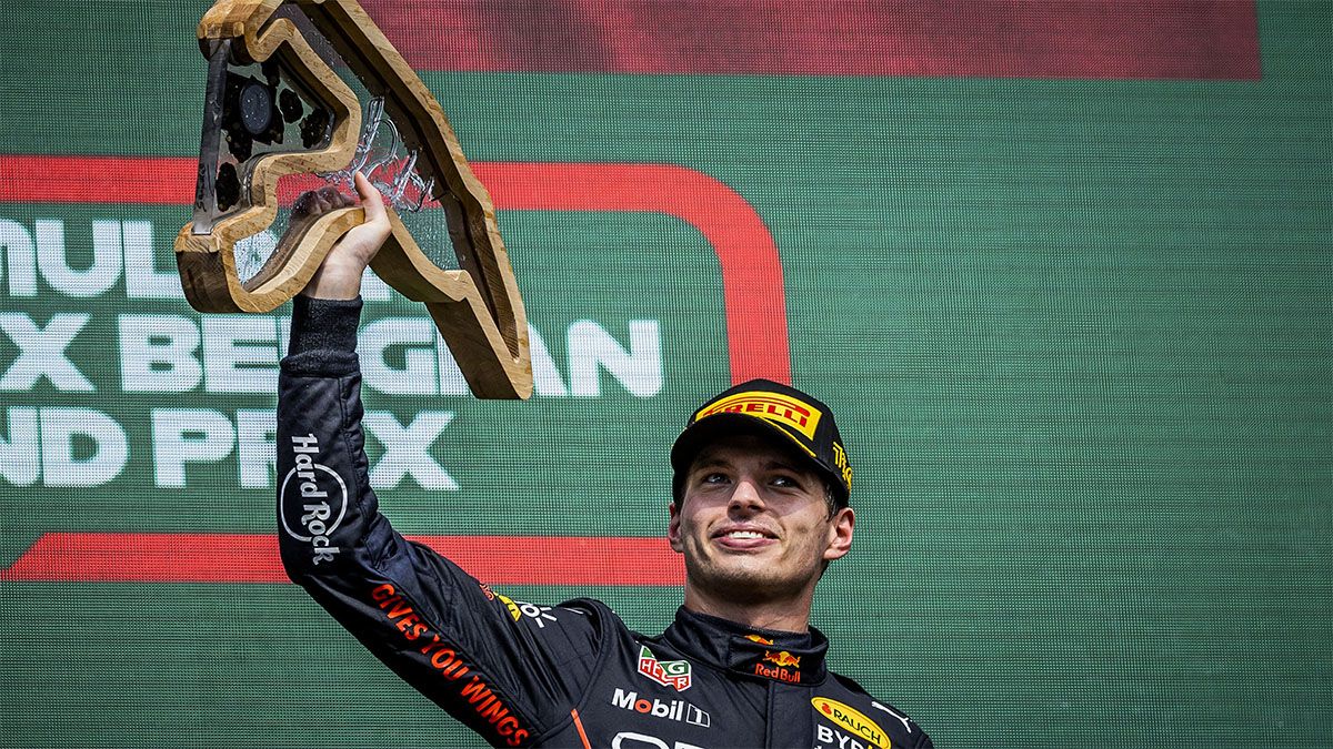 F1: Max Verstappen se impuso en el GP de Bélgica tras una gran remontada