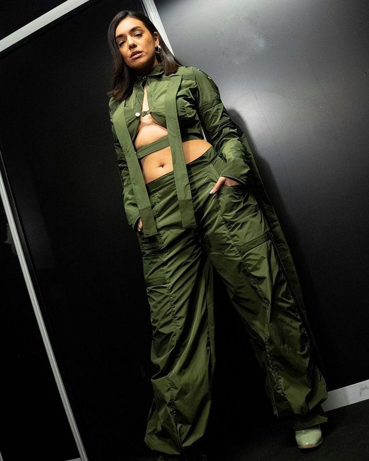 Exigidito no alcanza para describir el underboob letal de Ángela Leiva