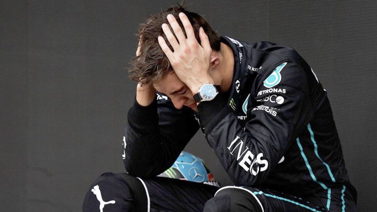 George Russell se quebró tras conseguir su primer triunfo en la F1