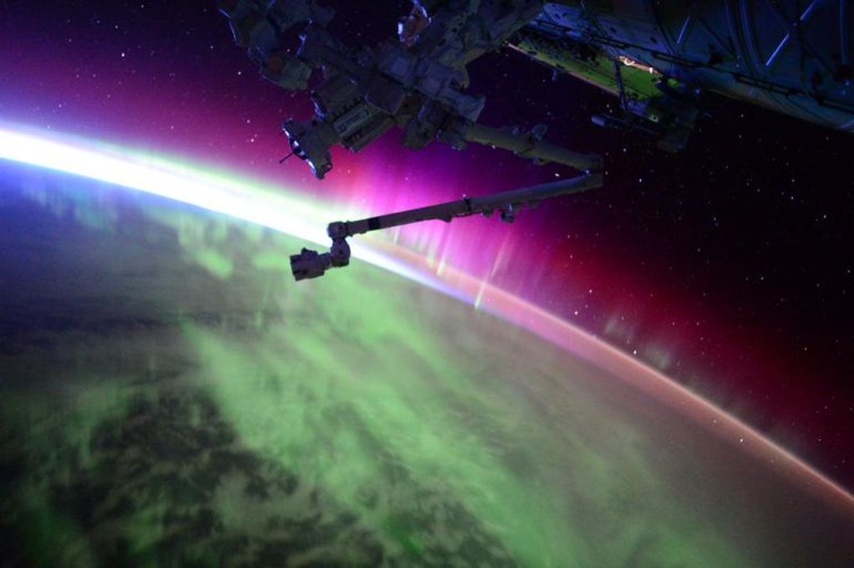 Aurora boreal desde el espacio: el video que cautivó al mundo
