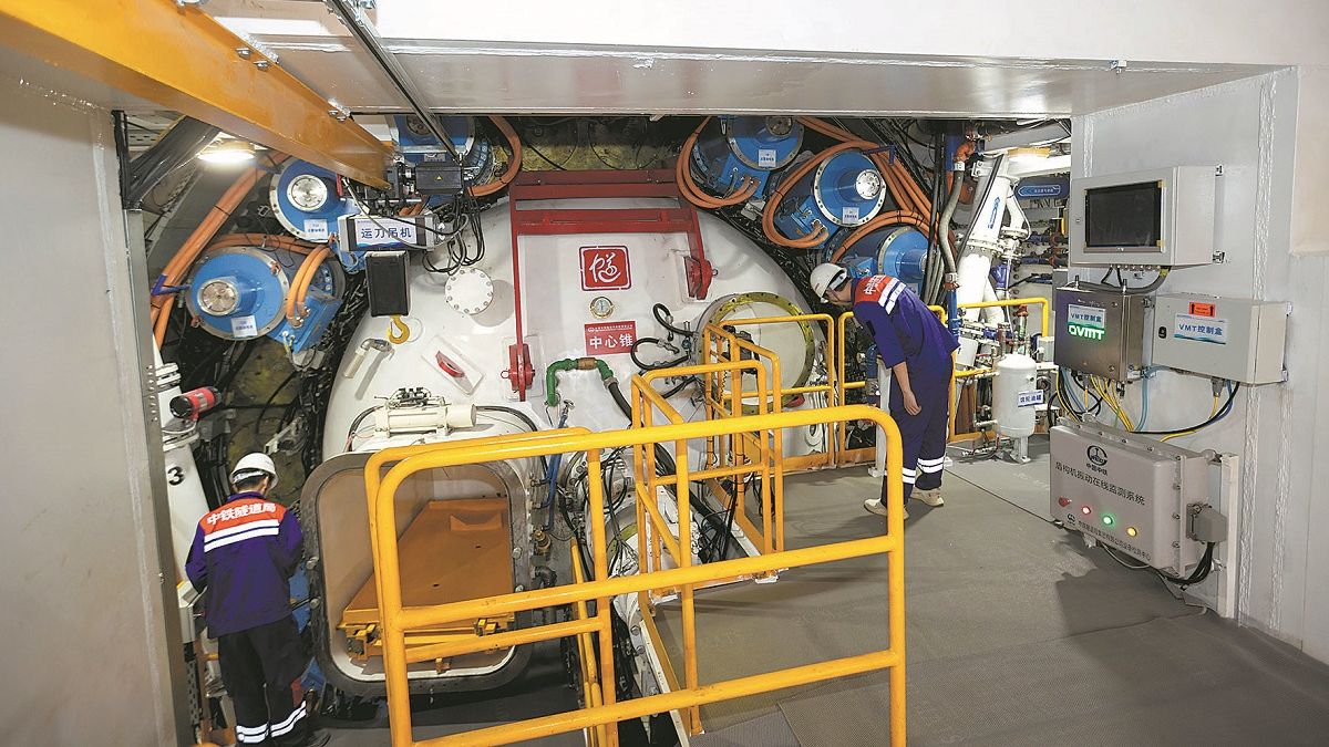 La tuneladora Linghang supera un hito en la industria de la excavación