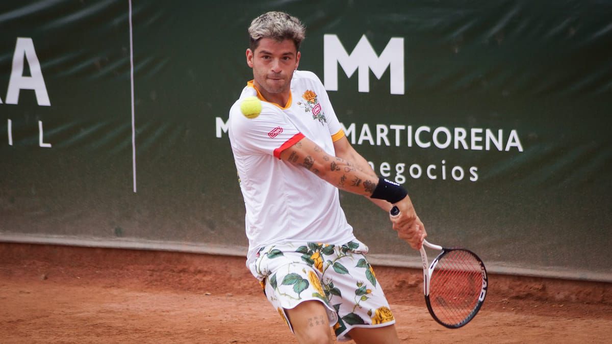 Facundo Juárez Vila debutó con un triunfo en el ITF M25 Mendoza