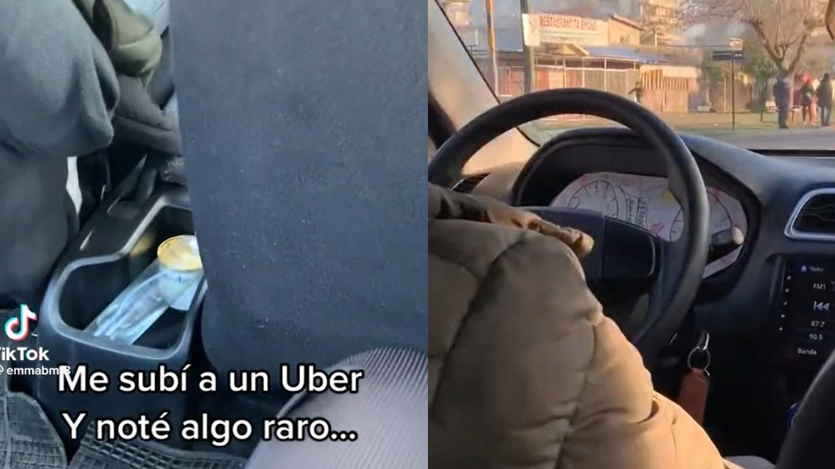 Viral: pidió un Uber y notó un detalle peligroso que se hizo viral en ...