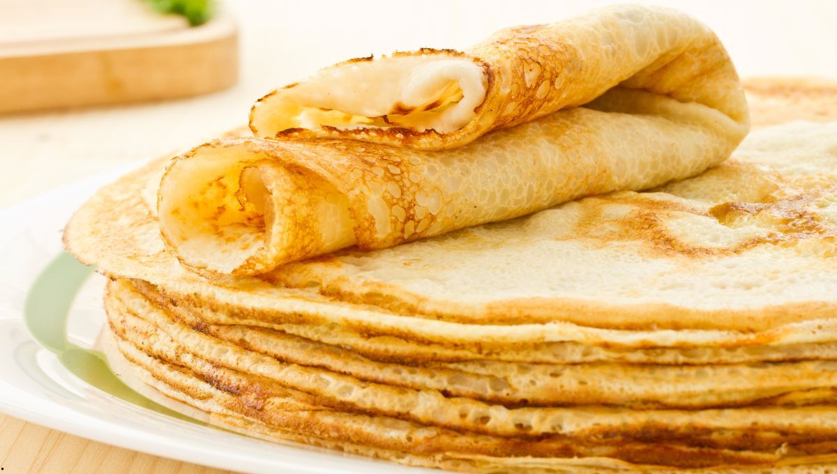 Receta para hacer panqueques: con 4 ingredientes y para platos dulces o ...