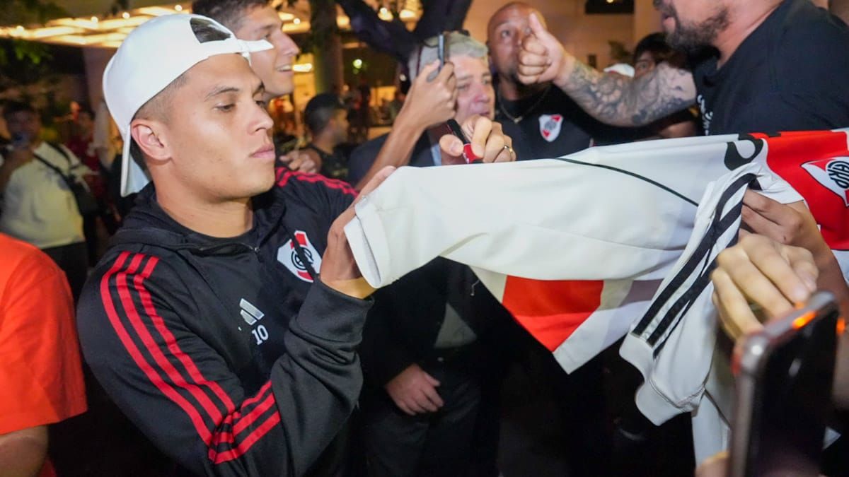 Juanfer Quintero está a cerca de despedirse de River: las razones