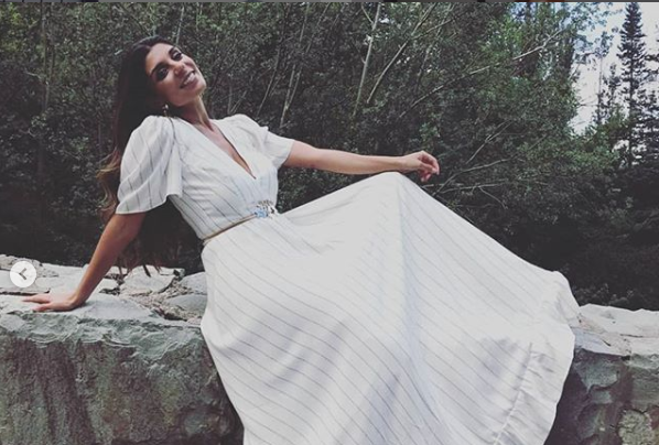 Ornella Ferrara la figura que brilló en el desfile de Norma López en ...