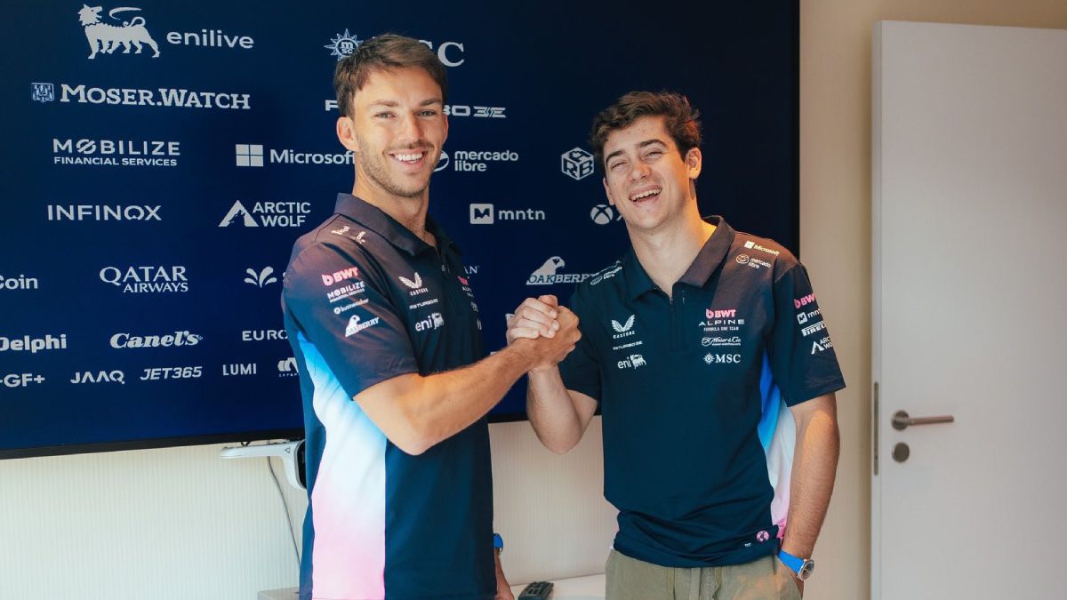 Al compañero de Colapinto Pierre Gasly no se le escapó la liebre y se la llevó puesta en Imola