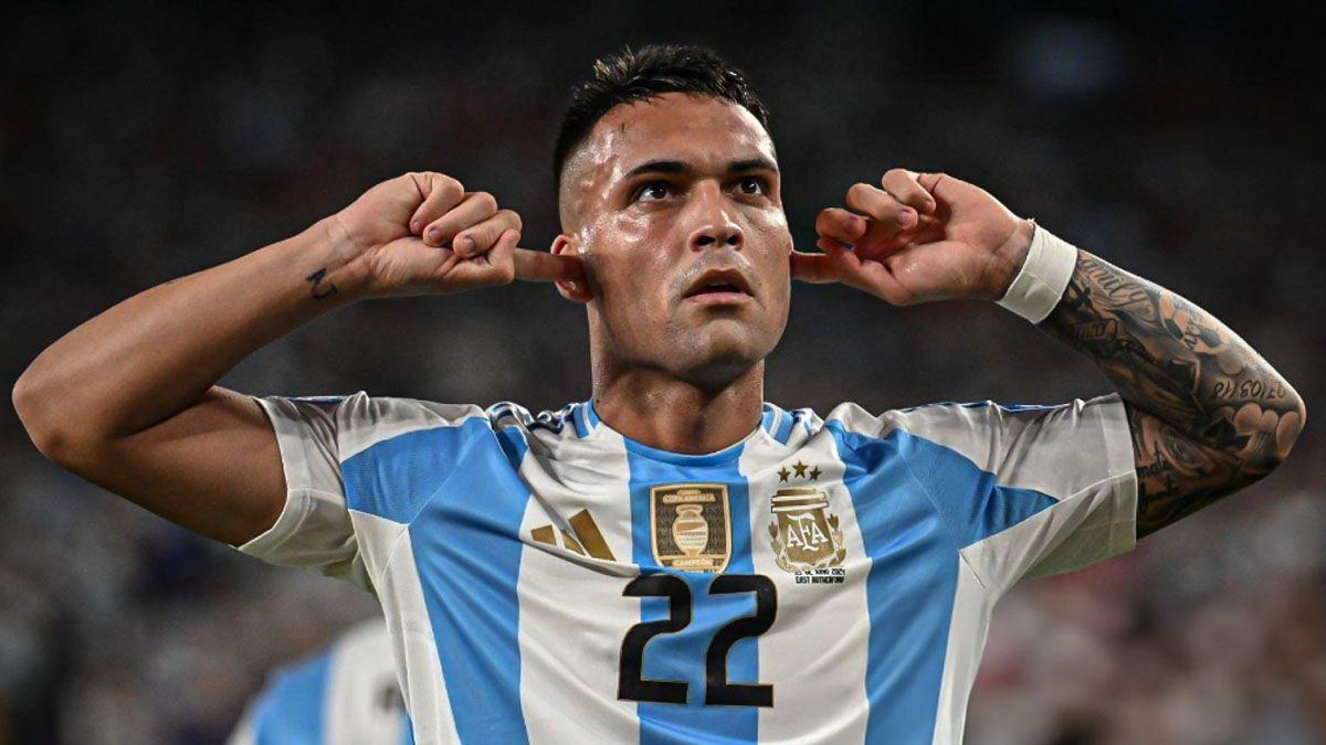 Lautaro Martínez volvió a ser el héroe de la Selección argentina y ...