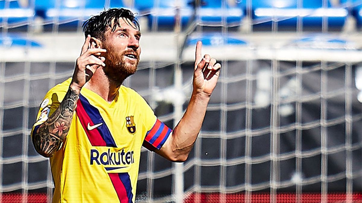 Messi logró el séptimo Pichichi: datos de su rica trayectoria