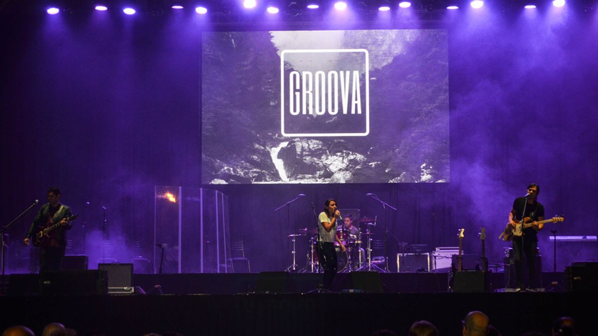 Groova presenta su primer EP L con un show a puro rock