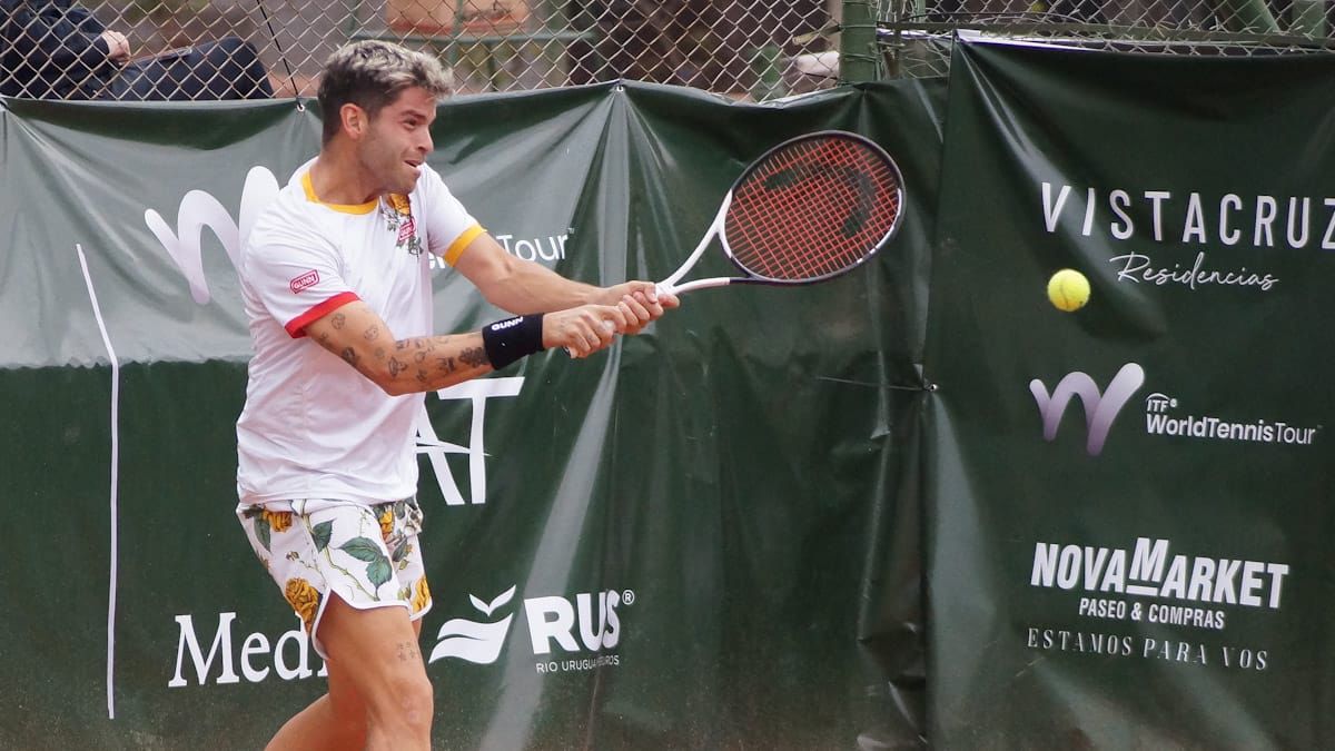 Facundo Juárez Vila no pudo avanzar a cuartos de final del ITF M25 Mendoza