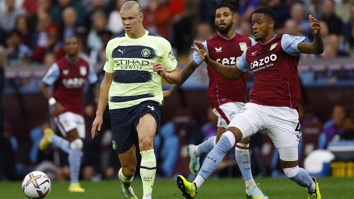 El Dibu Martínez estuvo en el empate de Aston Villa ante el City y encendió las alarmas