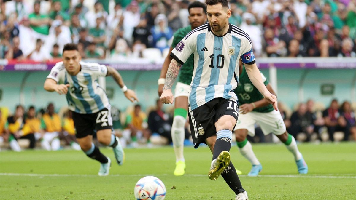 Lionel Messi Le Puso Magia Al Primer Gol De Argentina En El Mundial