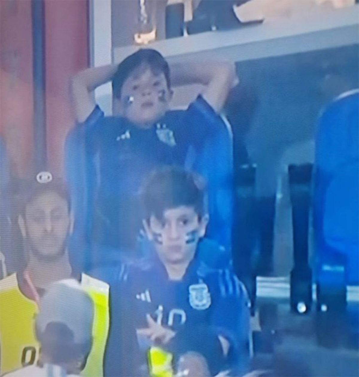 Mundial Qatar 2022: la increíble foto de Mateo Messi que se viralizó