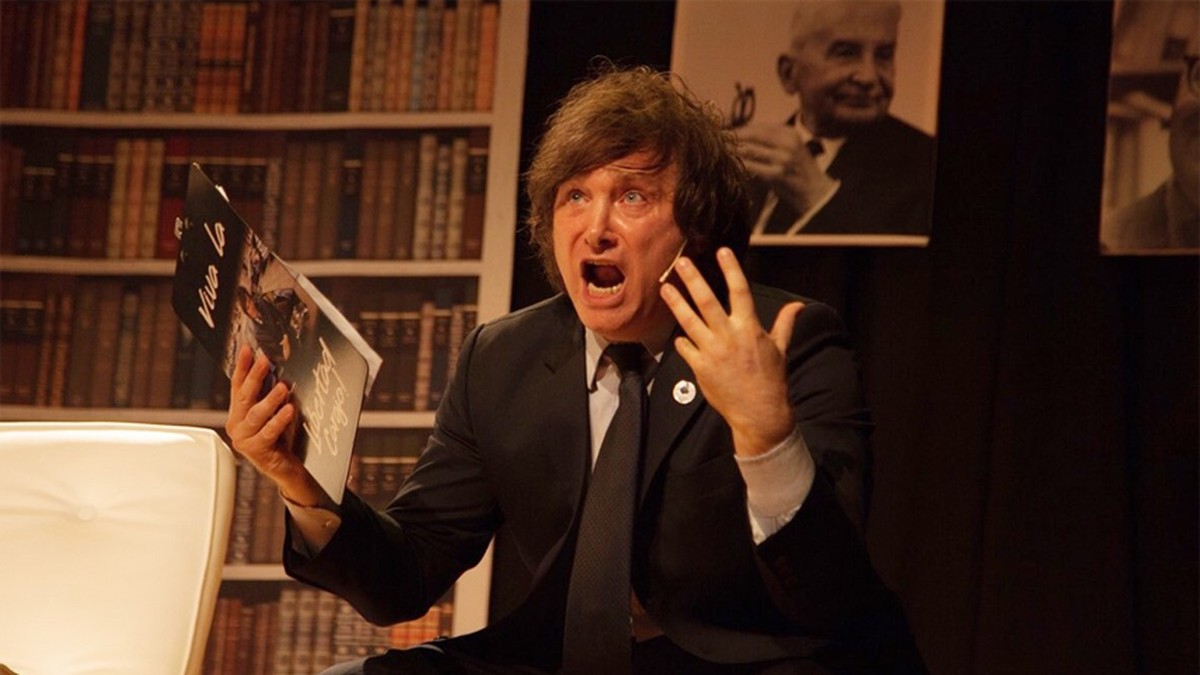 El consultorio de Milei comenzó su temporada teatral