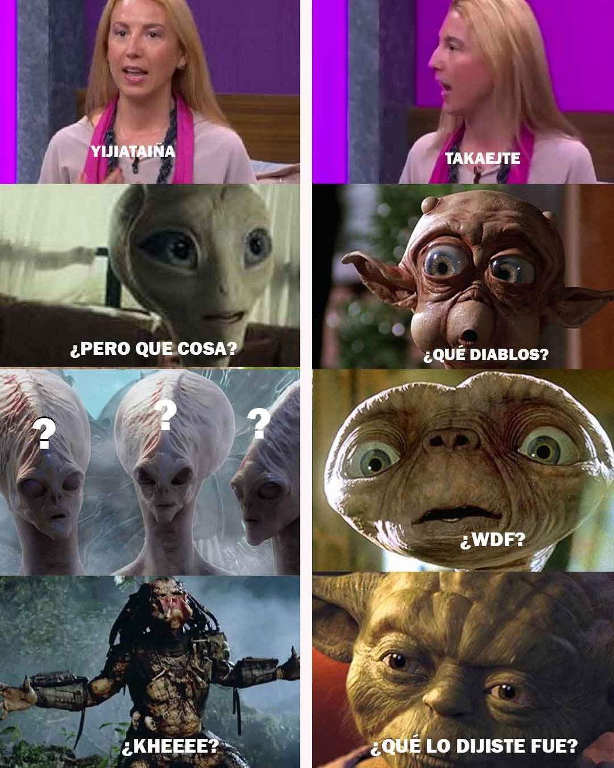 Viral: la mujer que habla idioma extraterrestre y sus mejores memes