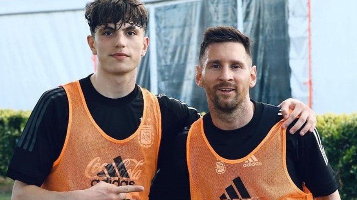 Alejandro Garnacho elogió a Cristiano Ronaldo y el Kun Agüero le respondió