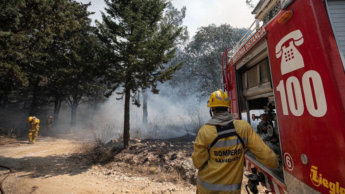 Impactantes fotos y videos de los incendios en Córdoba