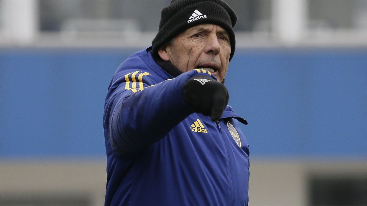 Miguel Russo tuvo una gran noticia en su primer entrenamiento en Boca