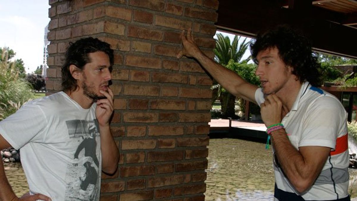 Una visita de lujo en la redacción de UNO Medios: Gaudio y Mónaco